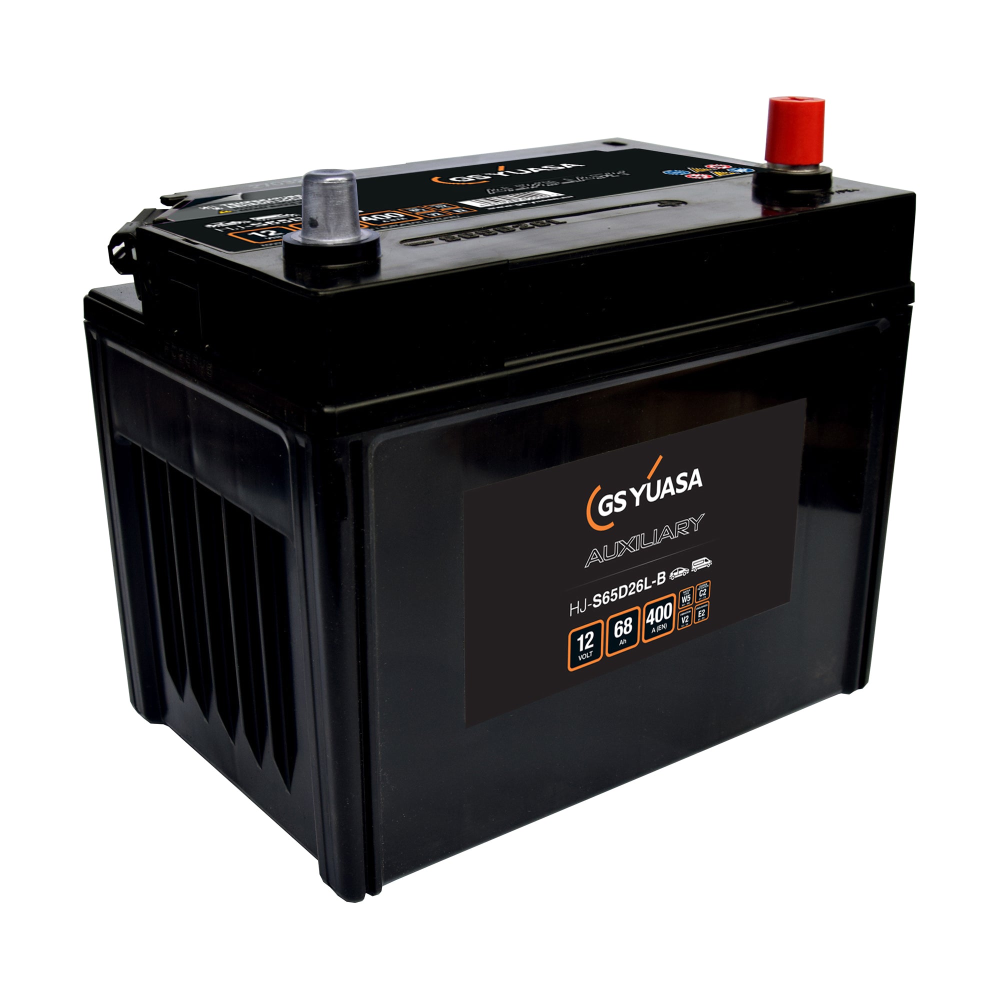 HJ-S65D26L-B GS Yuasa Auxiliary AGM Battery – McMartins